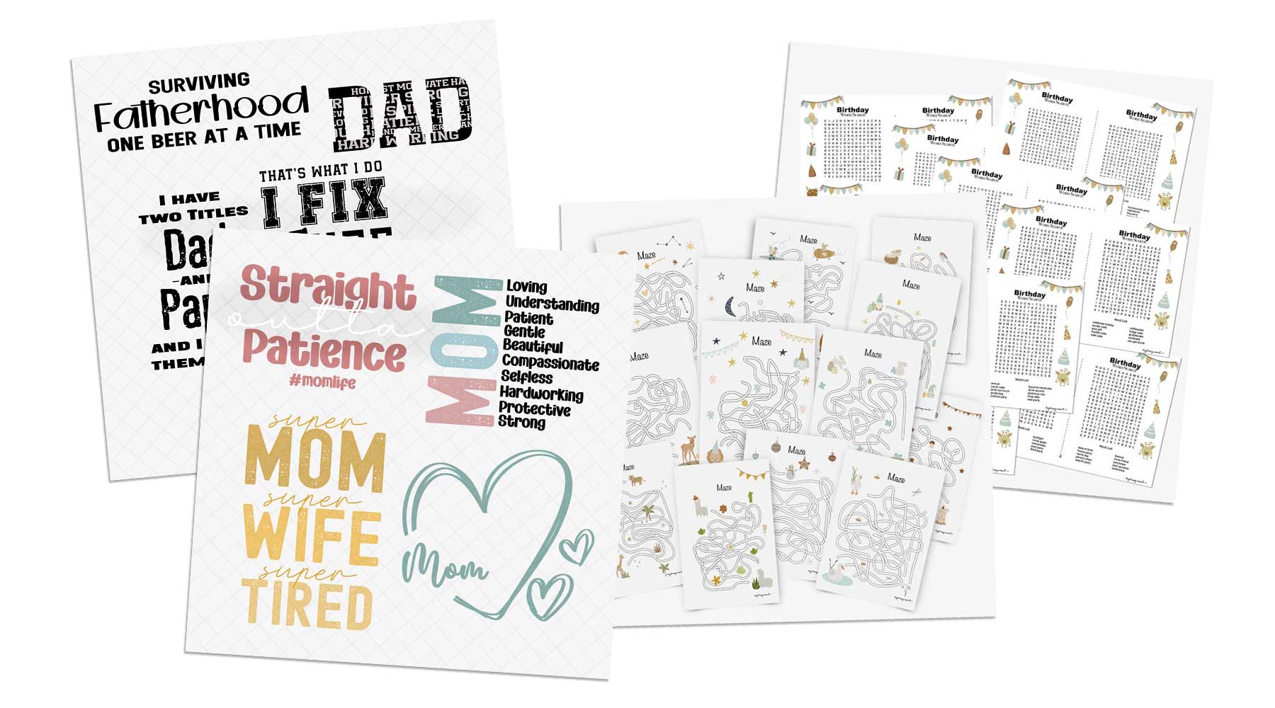 What's the difference between an SVG File and Printables?